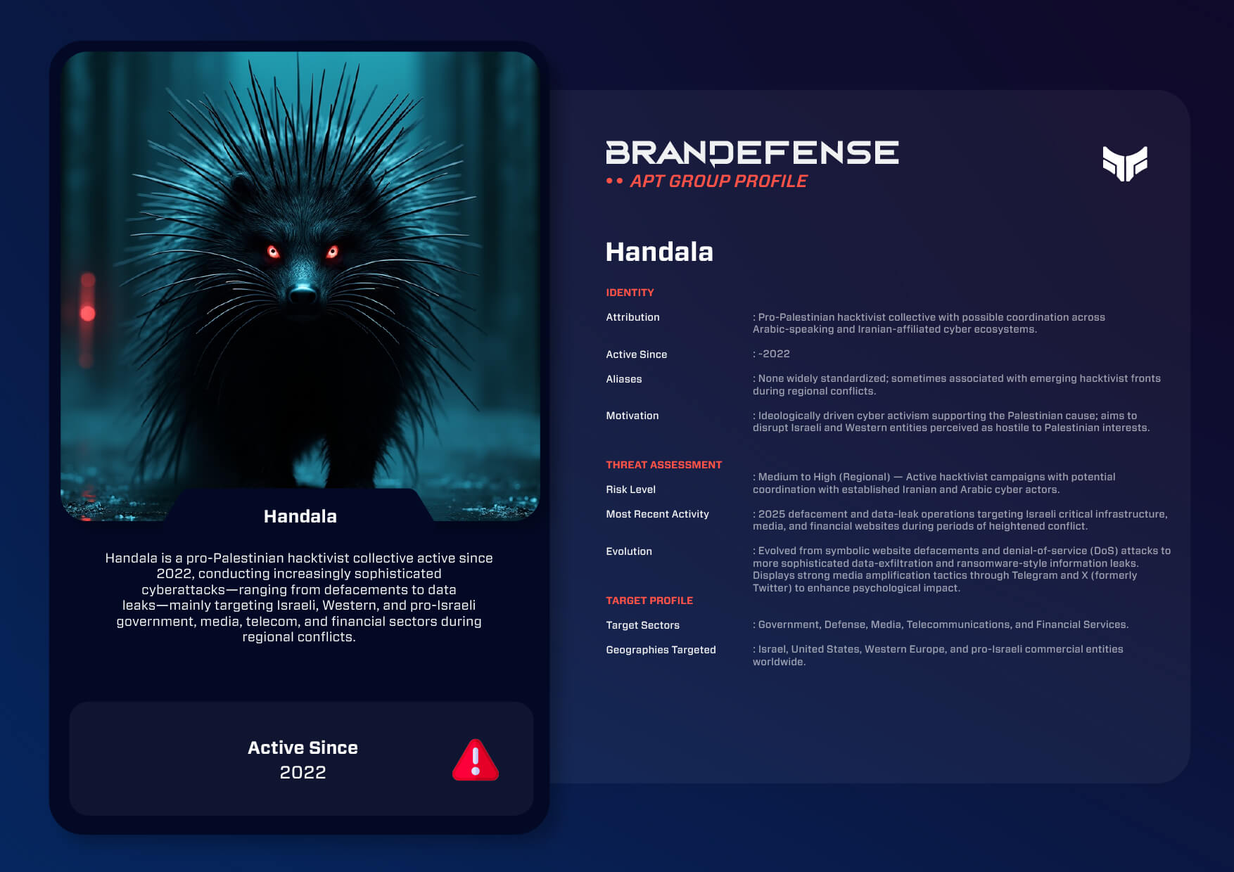 Handala: The Rise Of A Decentralized Pro-Palestinian Hacktivist ...